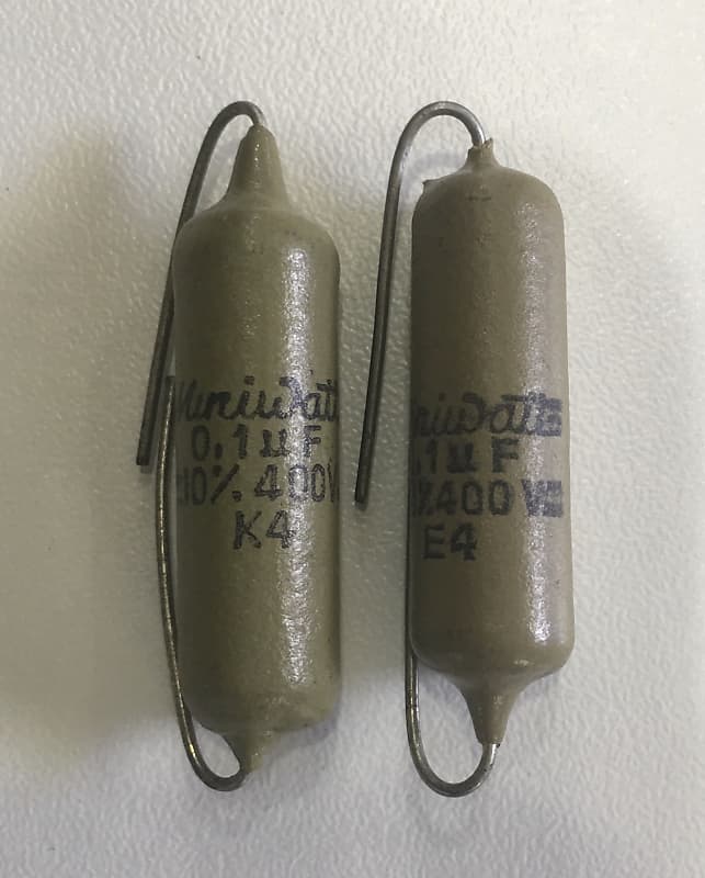 .1uf /400v Philips Mustard Capacitor - Marshall JTM JMP JCM | Reverb