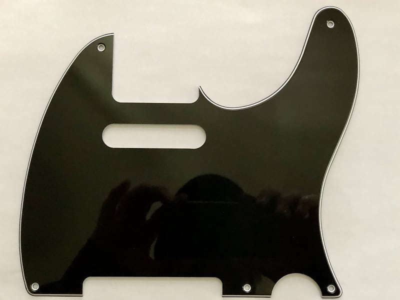 Fender Telecaster Pure Vintage Black Pickguard 3 Ply B/W/B 5 | Reverb