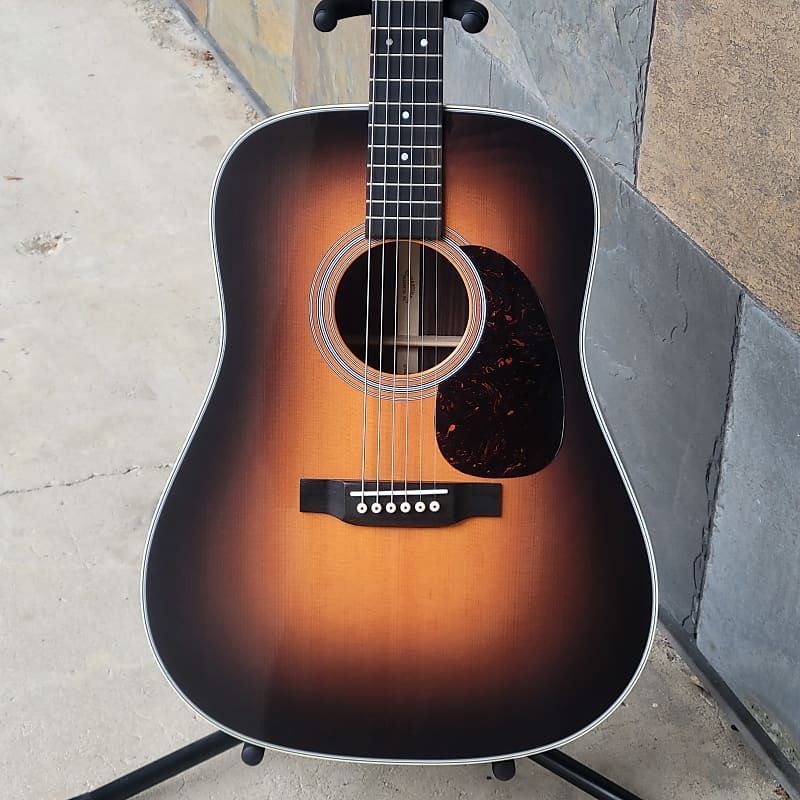 MARTIN 2023 D28 NAMM SPECIAL SCALLOPED BRACING SUNBURST | Reverb