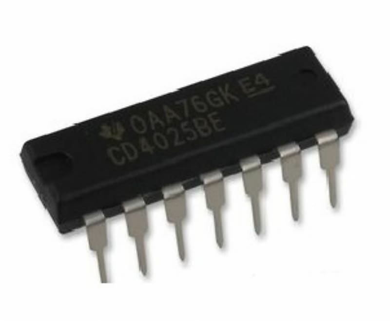 Texas Instruments CD4025BE CD4025 CMOS Triple 3-Input NOR | Reverb