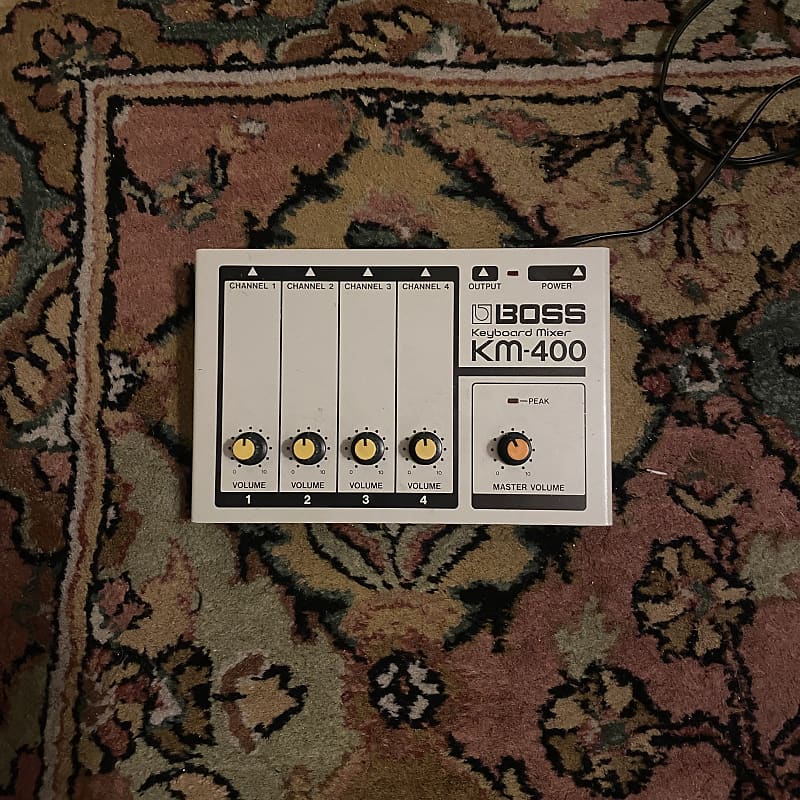 Boss Km-400 1980s - White | Reverb
