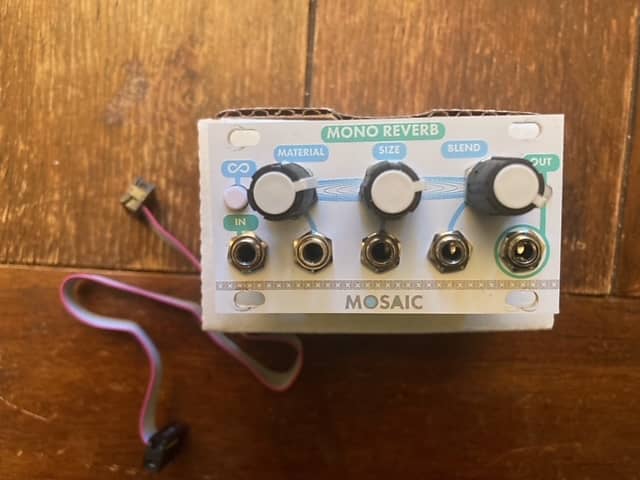 Mosaic Mono Reverb Eurorack Module 1U | Reverb