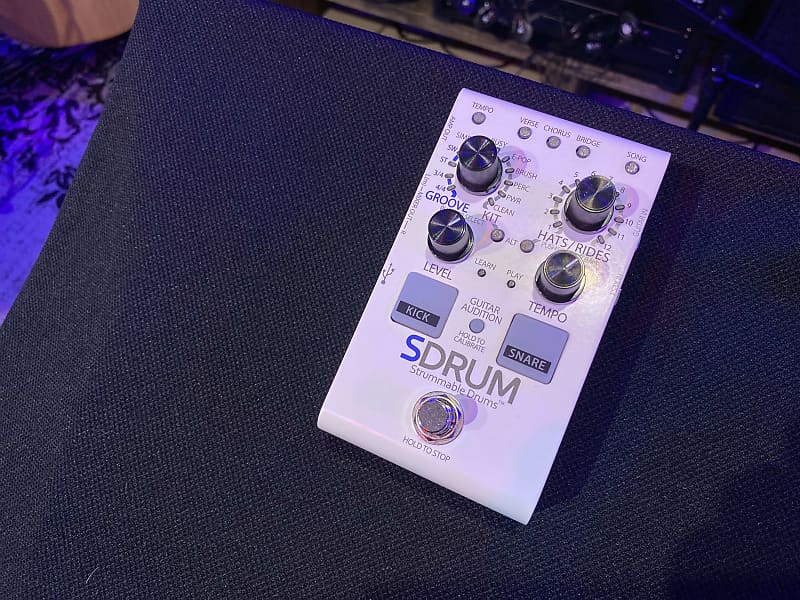 DigiTech SDRUM Strummable Drums 2010s - White | Reverb