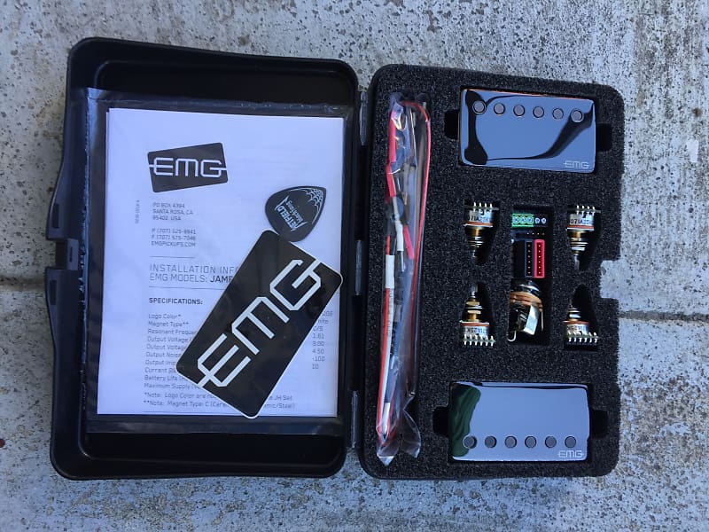 EMG JH/SET -BC James Hetfield Signature Humbucker Set | Reverb