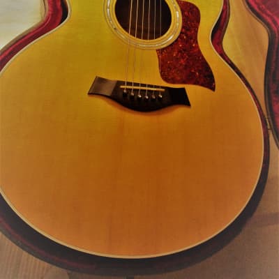 Taylor 615 Jumbo 1995 Aged Satin Natural Finish | Reverb