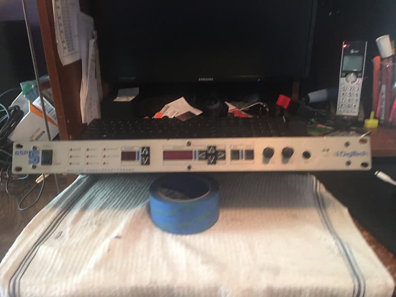 Digitech Gsp 5 1980s Silver Reverb