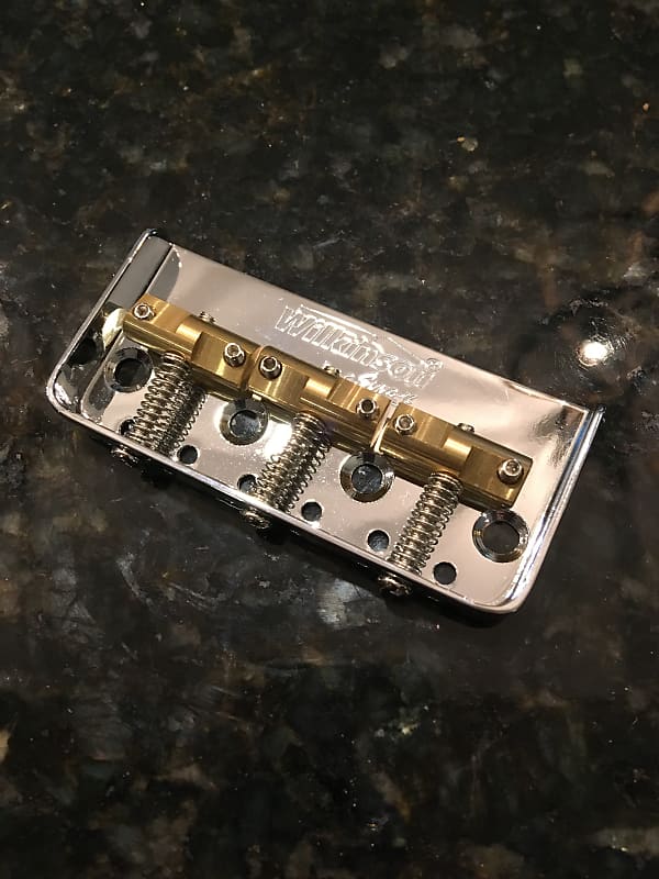 Wilkinson WTBS Short Telecaster Tele Bridge - Compensated | Reverb