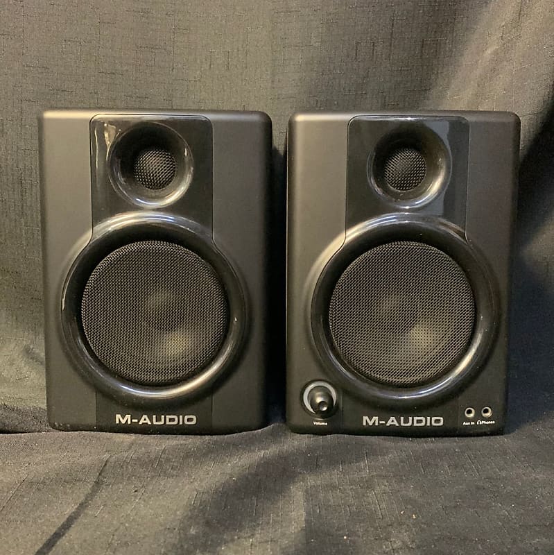 Used M-Audio Studiophile AV30 Powered Studio Monitors (Pair) | Reverb