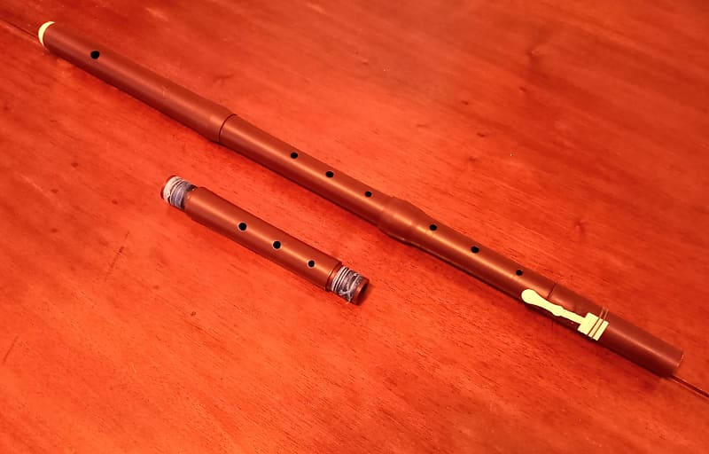 Jeff Wuff Tortochet baroque flute with 415 and 440 middle | Reverb
