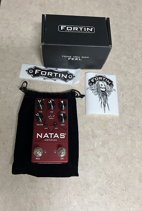 Fortin Amplification NATAS Distortion Pedal 2023 - Red | Reverb