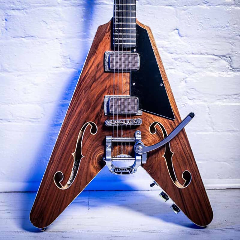 Blast Cult Hollow Flying V Ex Ronnie Wood The Rolling Stones | Reverb
