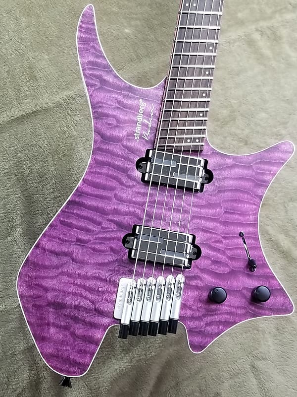 Strandberg Boden J6 Standard 5A Quilted Maple Mahogany | Reverb