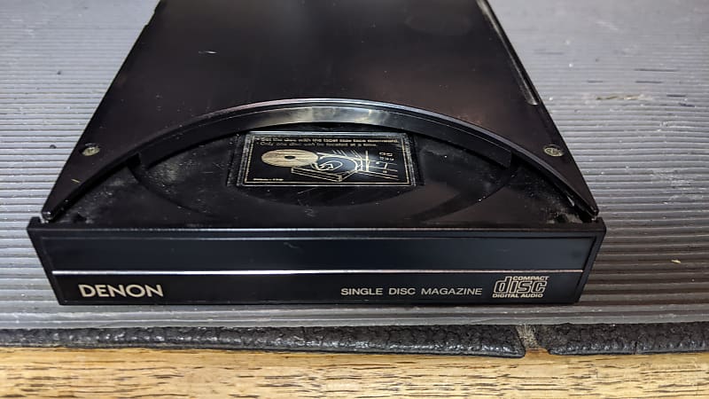 DENON DCM-777 SINGLE DISC MAGAZINE "FREE SHIPPING" | Reverb