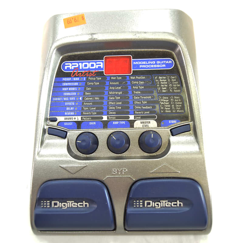 DigiTech RP100R Artist Modeling Guitar Processor-Guitar | Reverb