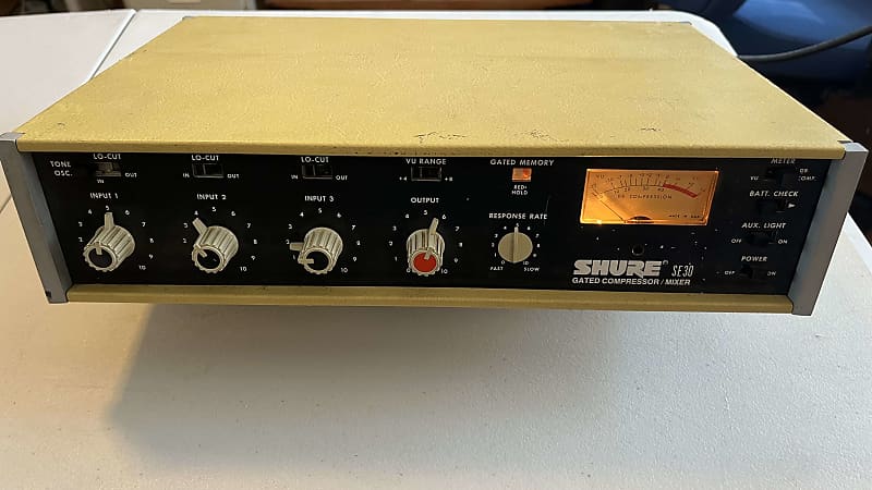 Shure SE30 1970s - Yellow | Reverb