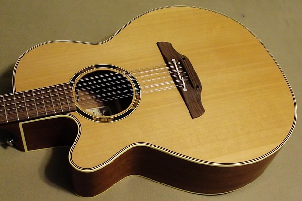 Takamine ETN40C 12 String LH Natural cedar top Left Handed | Reverb