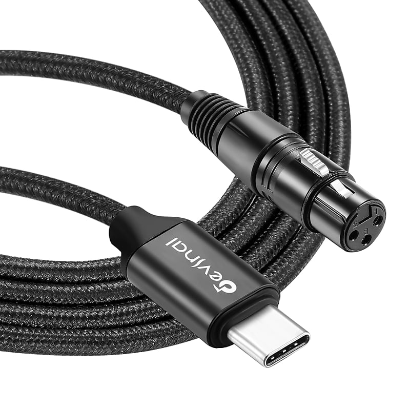 Xlr To Usb C Cable, Upgrade Usb C Microphone Cable Usb Type-C | Reverb
