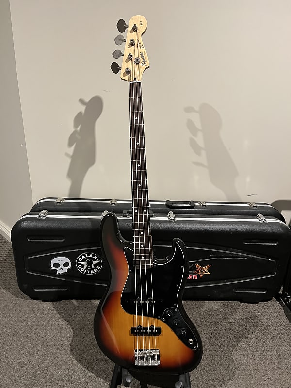 Fender Squier Silver Series Jazz Bass MIJ | Reverb