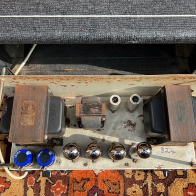 Vintage 1970s Matamp Orange Slave Unit SL120 EL34 Valve | Reverb