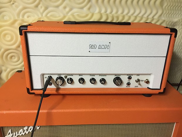Fat Amps OR80 Clone Orange Hand Wired. Made in USA. Matamp | Reverb