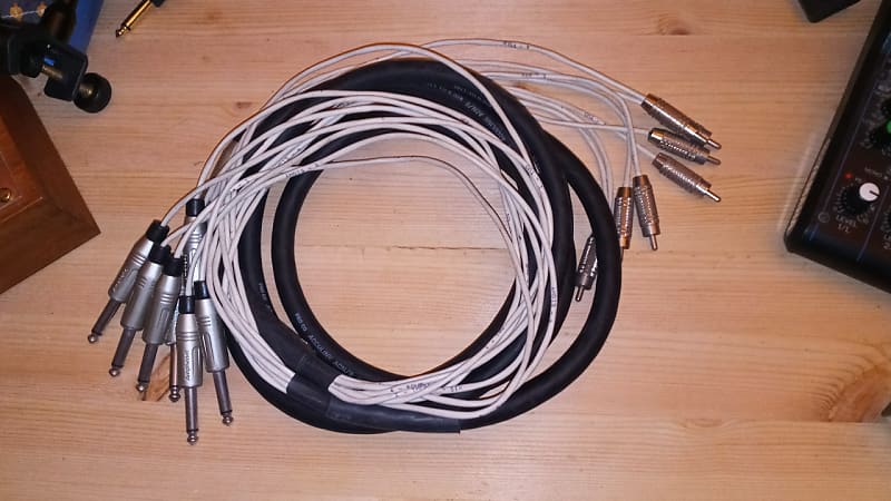 8-Channel Snake 1/4"in TS to RCA | Reverb