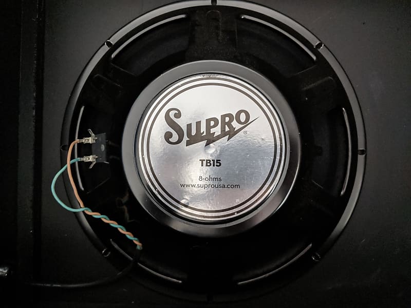 Supro TB15 15" Speaker 75W 8ohms - For Cabs Or Combo Guitar | Reverb