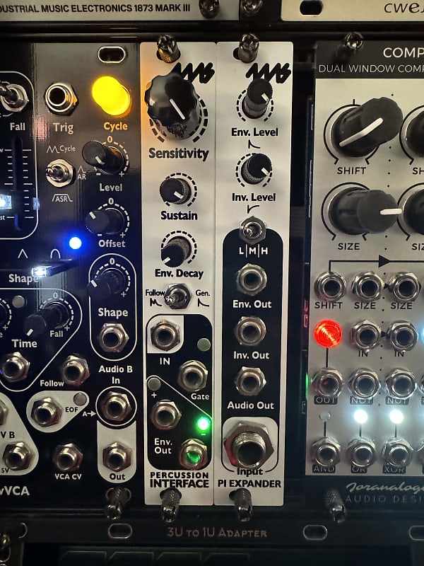 4MS Percussion Interface + Expander [PI+EXP] | Reverb