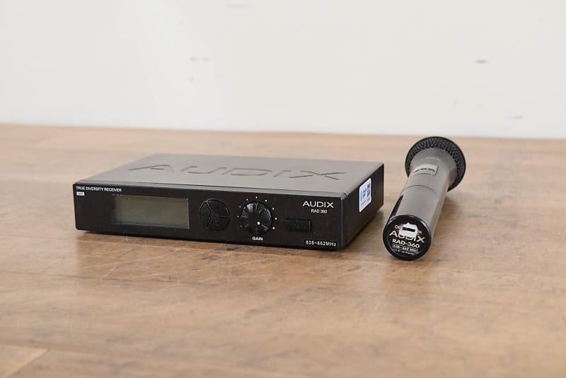 Audix RAD360 Wireless Handheld Mic System -638-662 MHz (NO | Reverb