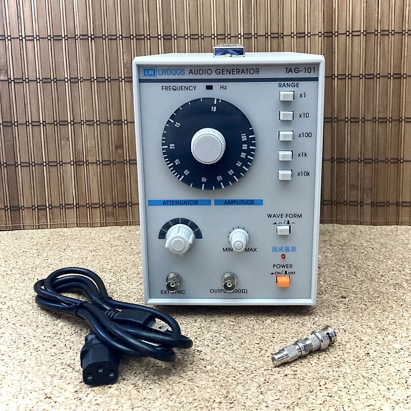 LWDQGS - Audio Generator / Tone Oscillator - TAG-101 - with | Reverb