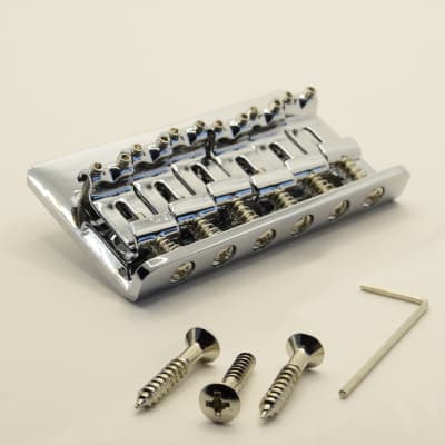 Black Guitar Fixed Hardtail Bridge | Reverb