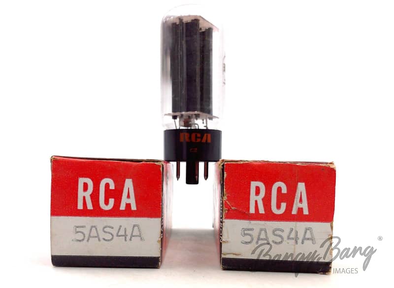 2 Vintage RCA 5AS4A/5U4GB Full Wave Twin Diode Rectifier | Reverb UK