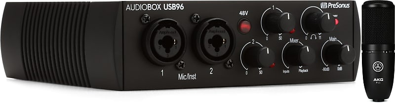 PreSonus AudioBox USB 96 USB Audio Interface - 25th | Reverb
