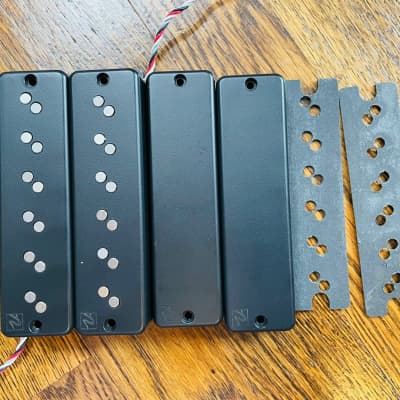 Nordstrand Fat Stacks 6 String Bass Pickup Set P4 Size AND | Reverb
