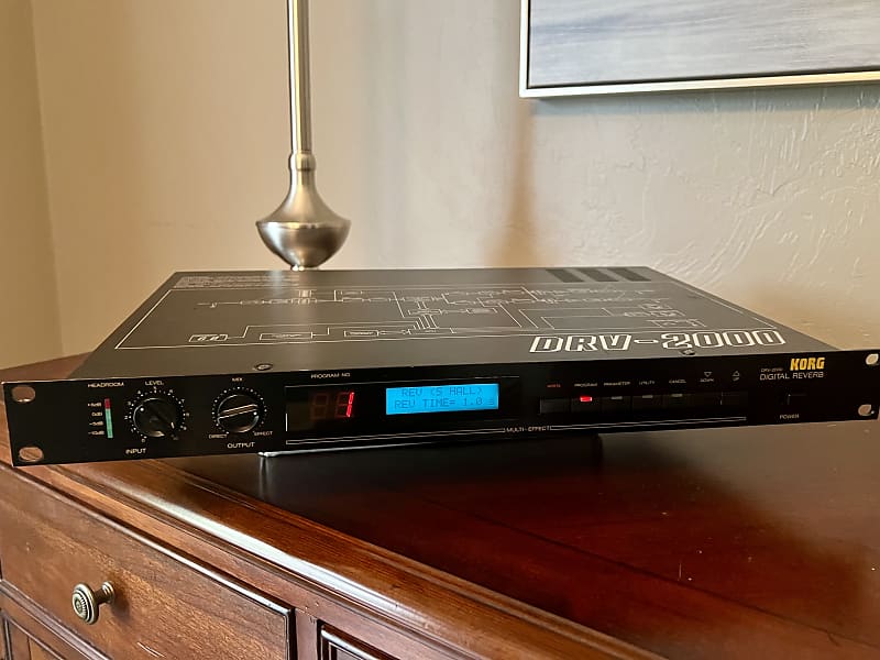 Korg DRV 2000 Reverb (recapped, new battery and more!) | Reverb