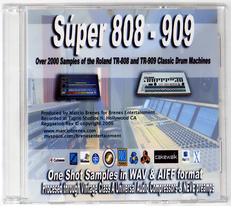 Brenes Entertainment Super 808 - 909 Sample Library/Sound | Reverb