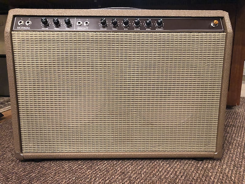 Handmade Fender 6G16 Brown Face Vibroverb clone | Reverb