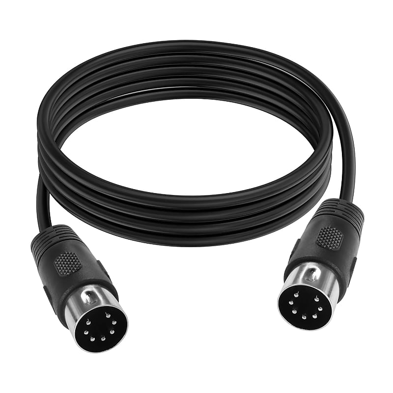 7 Pin Din Midi Cable Male to Male Professional Controller | Reverb