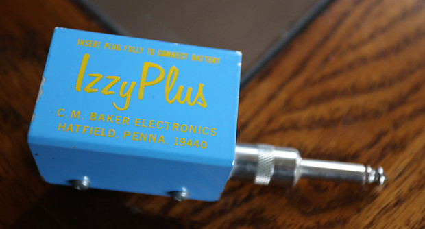 Izzy Plus Izzy Plus by C.M. Baker Electronics 1980s Baby Blue | Reverb
