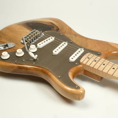 Freakaster Stratocaster Walnut Body, Flame Maple Neck | Reverb