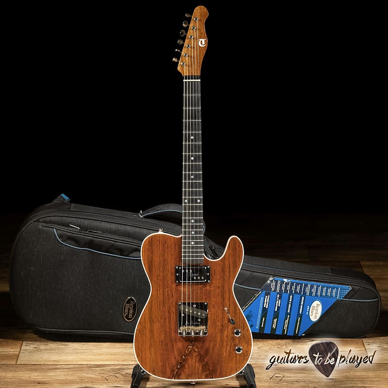 2021 Ron Tracy T92 Walnut/Alder Semi-Hollow Guitar | Reverb