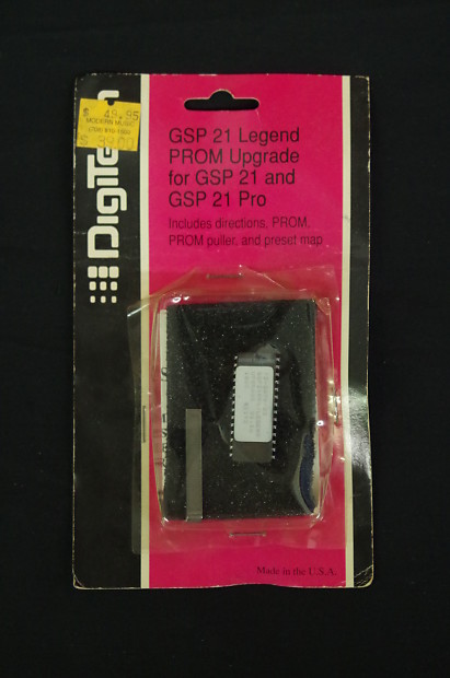 DigiTech GSP 21 Legend PROM Upgrade for GSP 21 and GSP 21 Pro | Reverb
