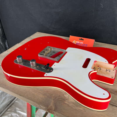 Real Life Relics Nitro Tele® Telecaster® Body Double Bound | Reverb