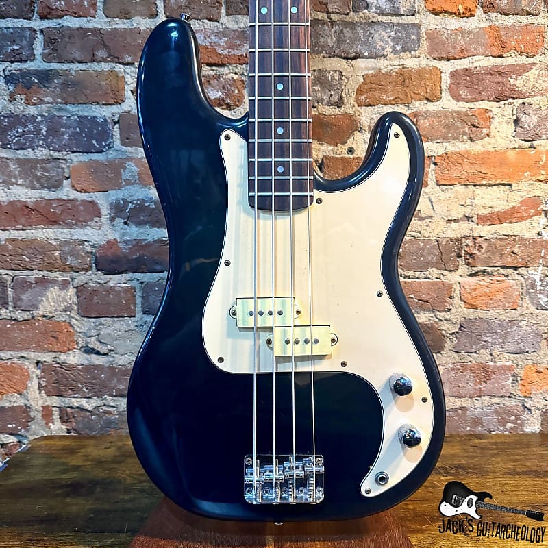 Lotus P-Bass Electric Bass (1990s - Faded Black) | Reverb