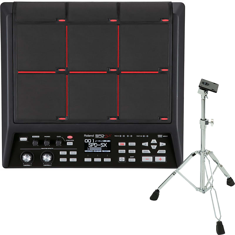 Roland SPD-SX Sampling Percussion Pad w/ Stand | Reverb