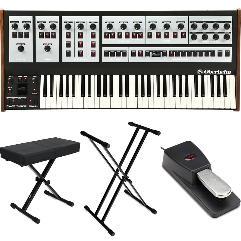 Oberheim OB-X8 8-voice Polyphonic Analog Synthesizer | Reverb