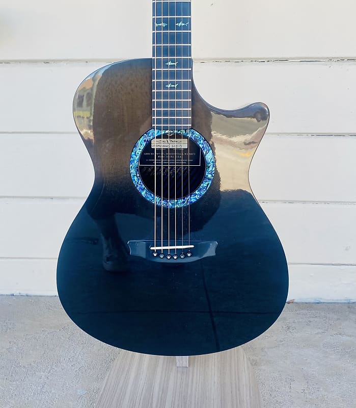 RAINSONG CO-OM1000N2 CARBON FIBER ACOUSTIC/ELECTRIC GUITAR | Reverb