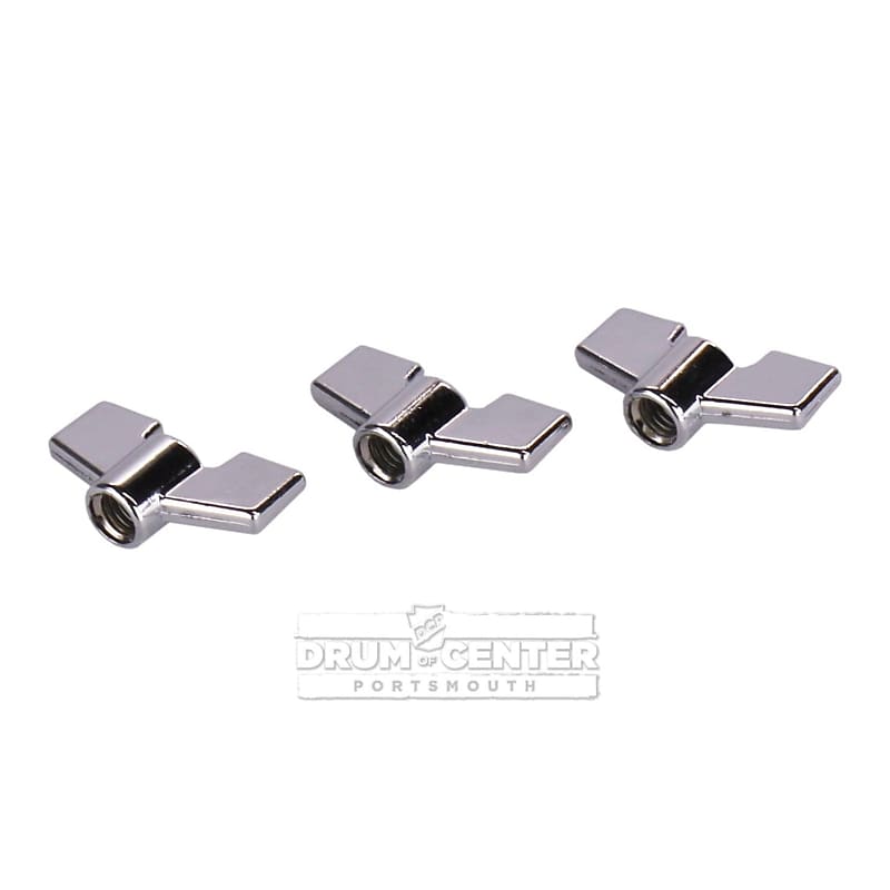 Danmar Wing Nut Topper for Cymbal Stand Chrome 3pack | Reverb