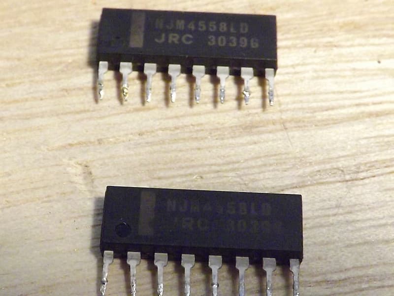 JRC NJM4558LD dual op amp (quantity = 2) | Reverb