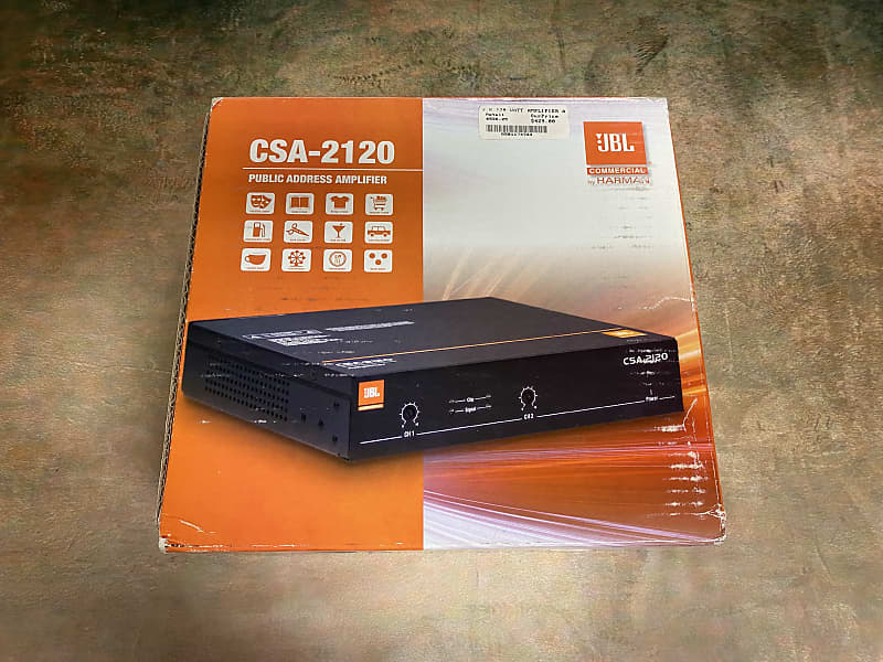 JBL CSA-2120 2- Channel Sound Power Amplifier | Reverb