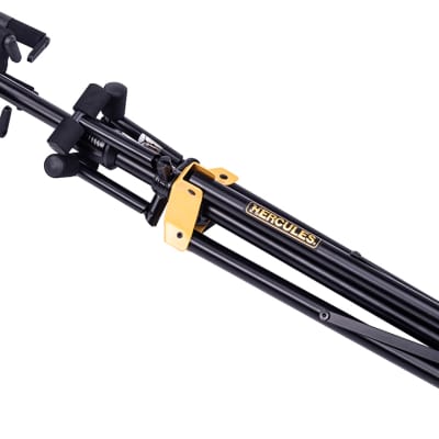 Hercules GS432B PLUS Auto Grip Triple Guitar Stand, Foldable | Reverb